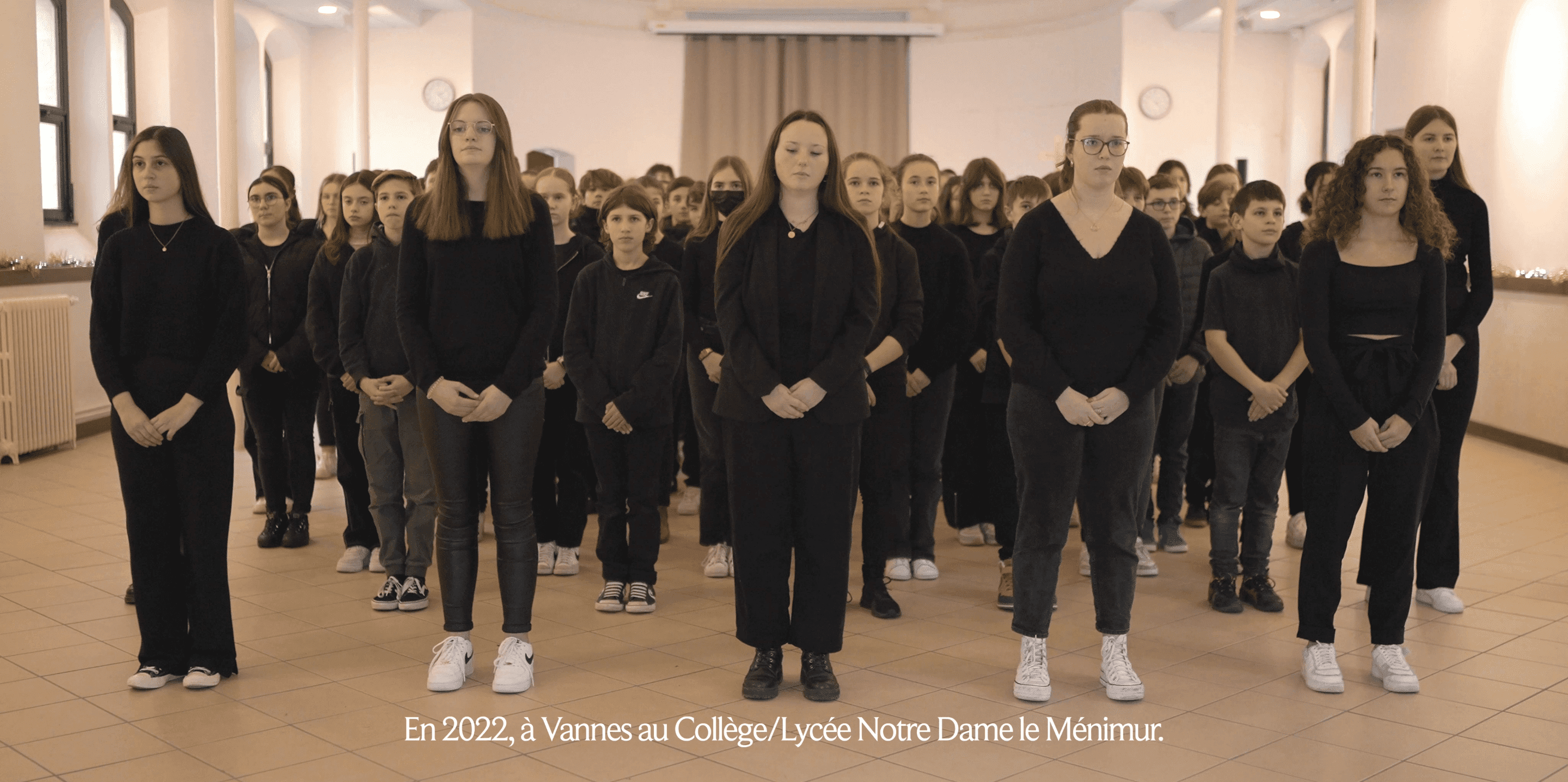 Clip "fais-moi signe" - Ensemble Scolaire Notre Dame